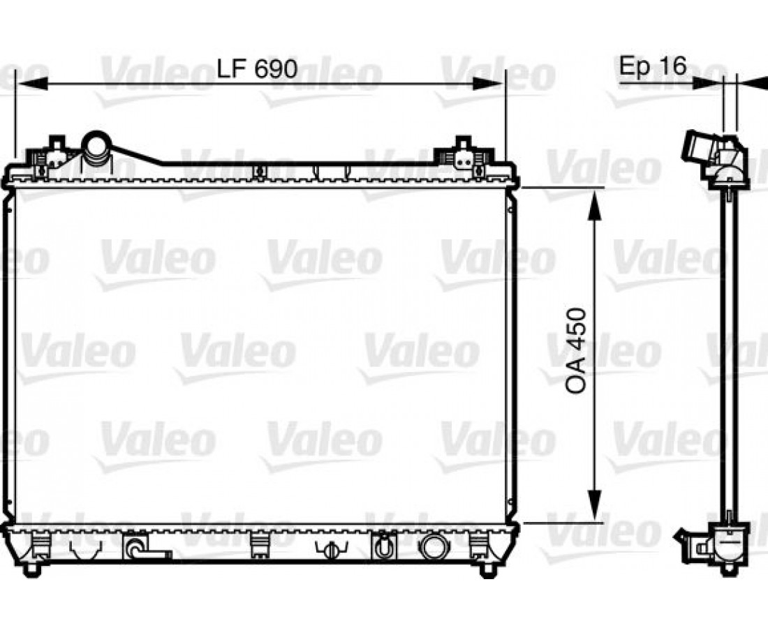 Ψυγείο Νερού SUZUKI GRAND VITARA 2006 - 2009 JB 029306340 - Xcar