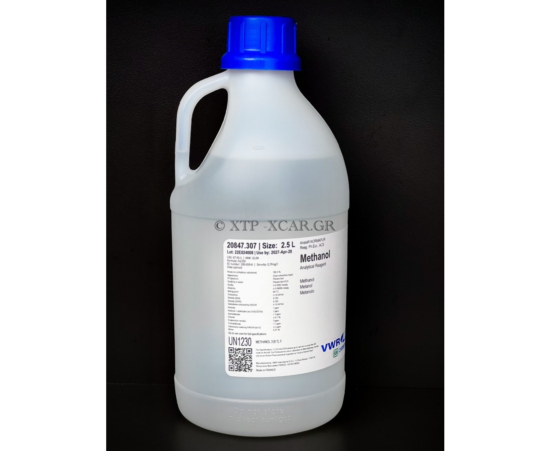 Μεθανόλη UNIVERSAL - - VWR 2.5 Liters - Xcar