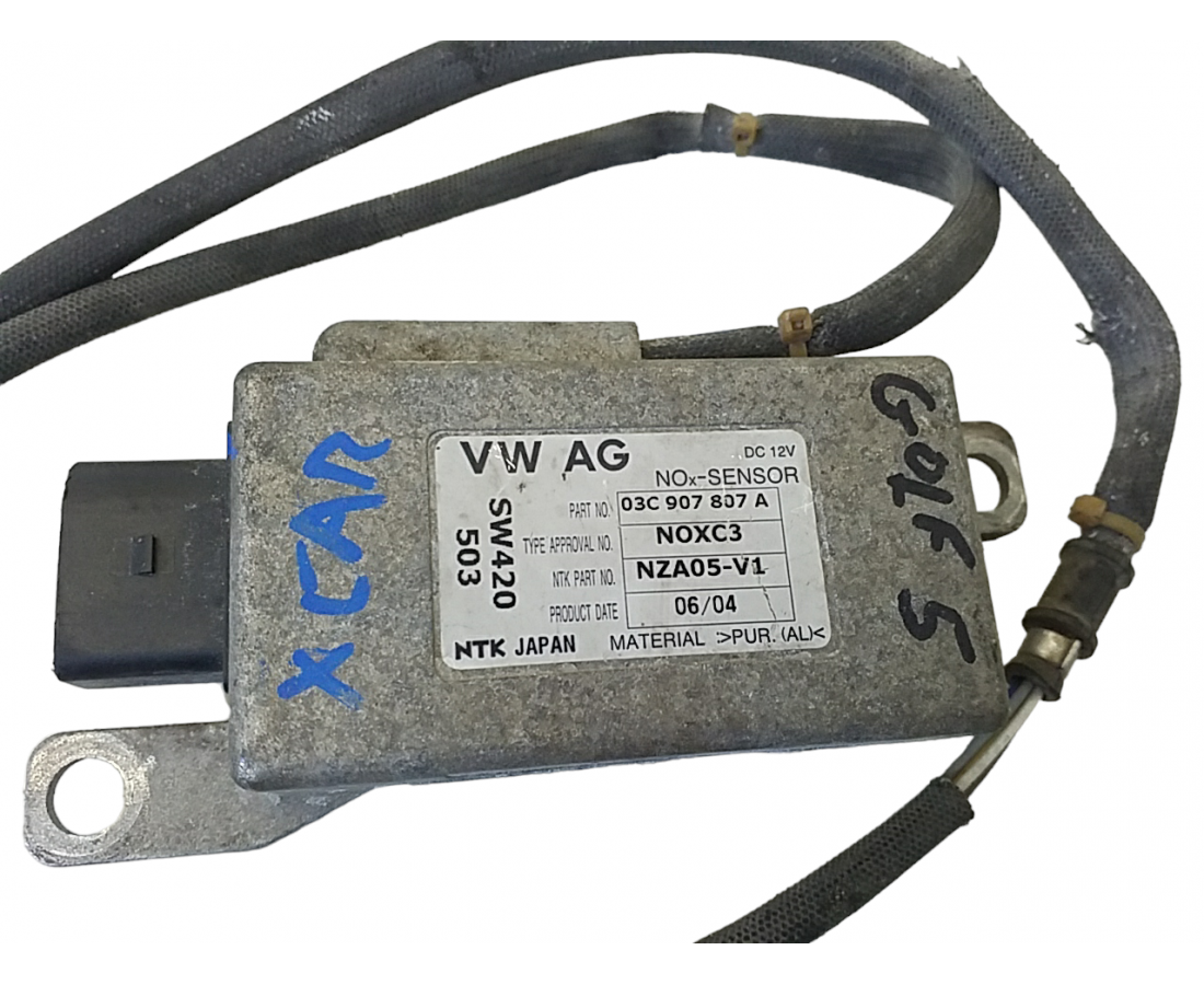Αισθητήρας Nox Sensor VW GOLF 2004 - 2008 Mk5 VOLKSWAGEN 03C907807A - Xcar